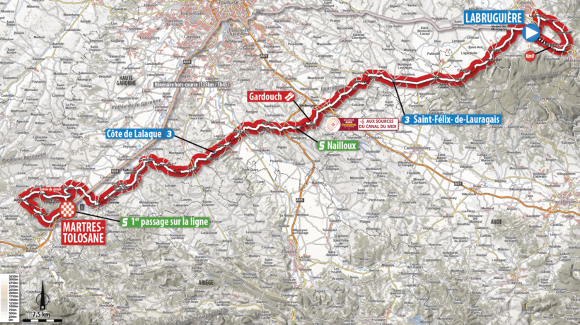 Detailed maps - Procyclingmaps