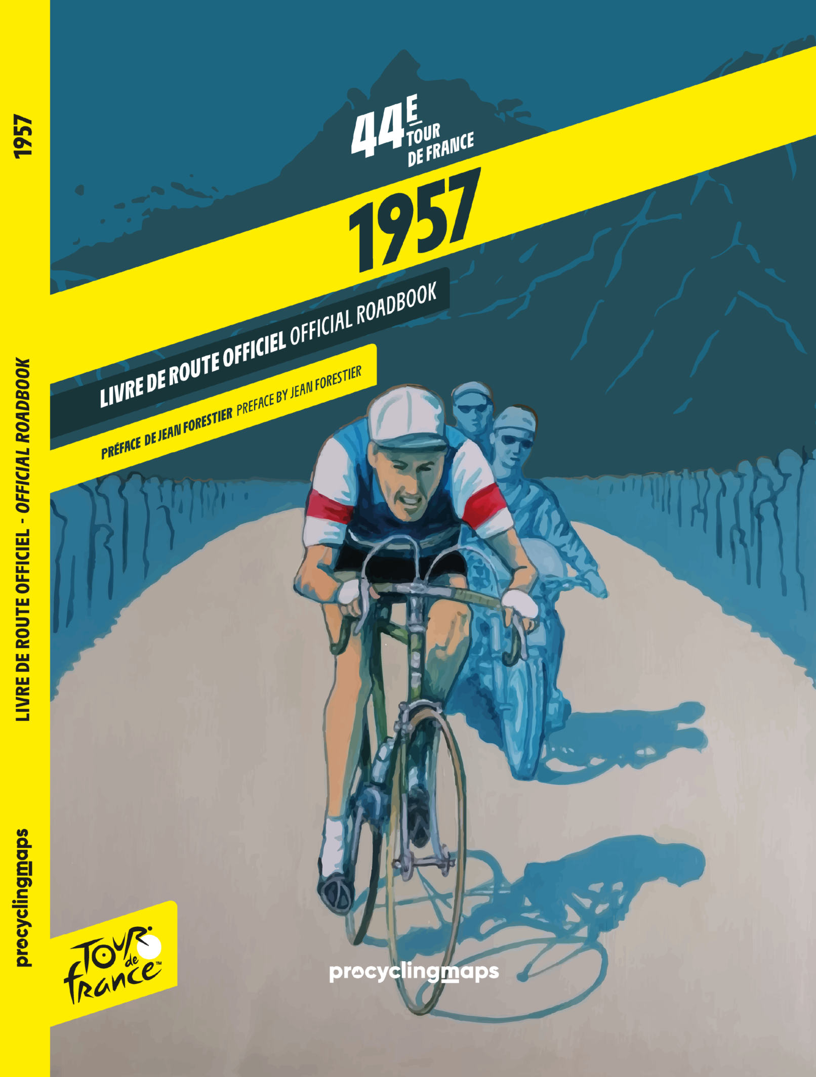 Tour de France 1957 - Livre de route officiel / Official roadbook ...